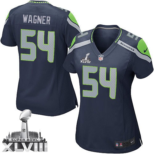 NFL Bobby Wagner Seattle Seahawks Women's Game Team Color Home Super ...